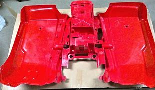 HONDA REAR FENDER SET, 80110-HR7-681ZA — ATV Services Scotland Ltd