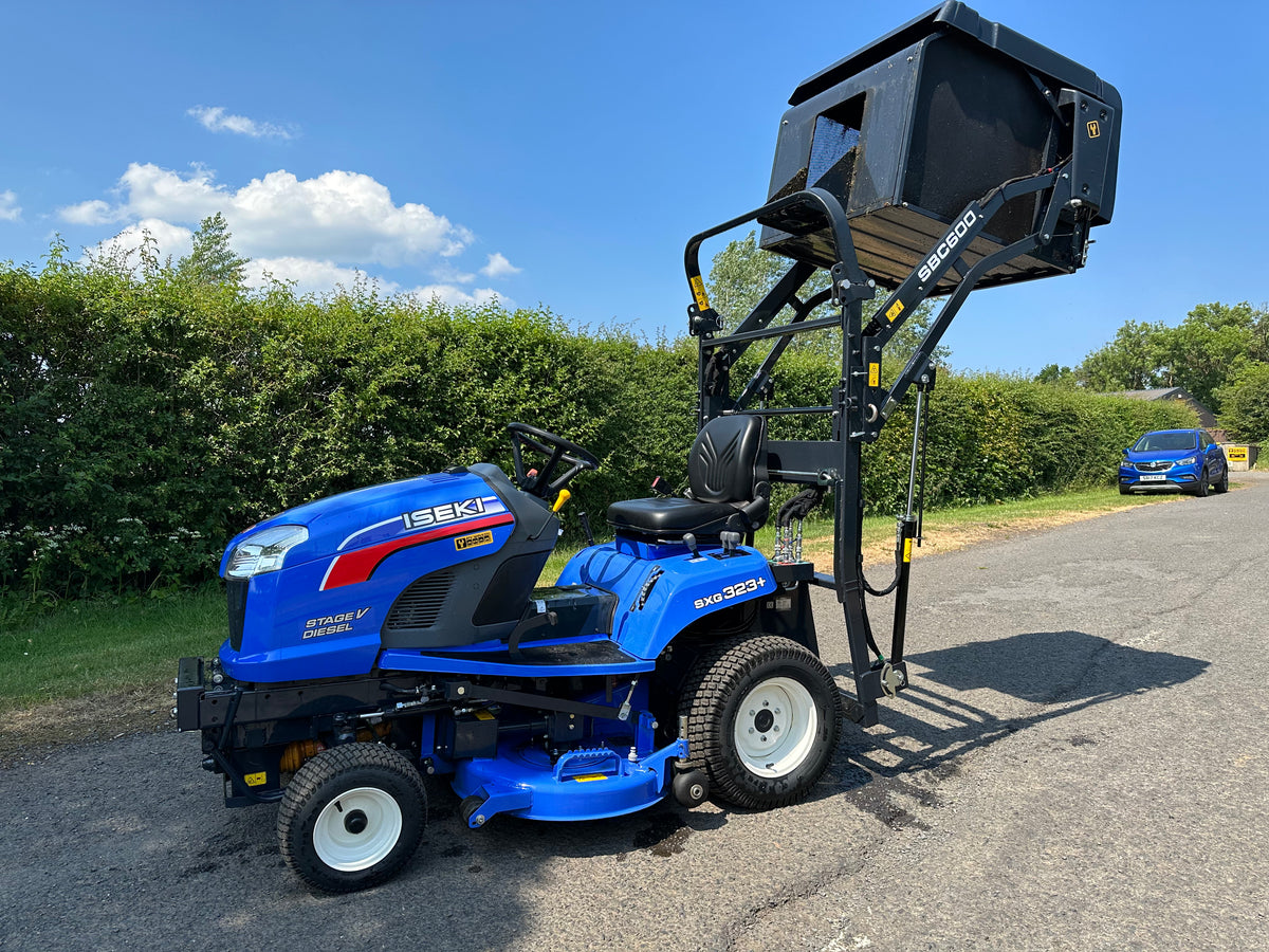 2022 Iseki 323+ With High Tip — ATV Services Scotland Ltd